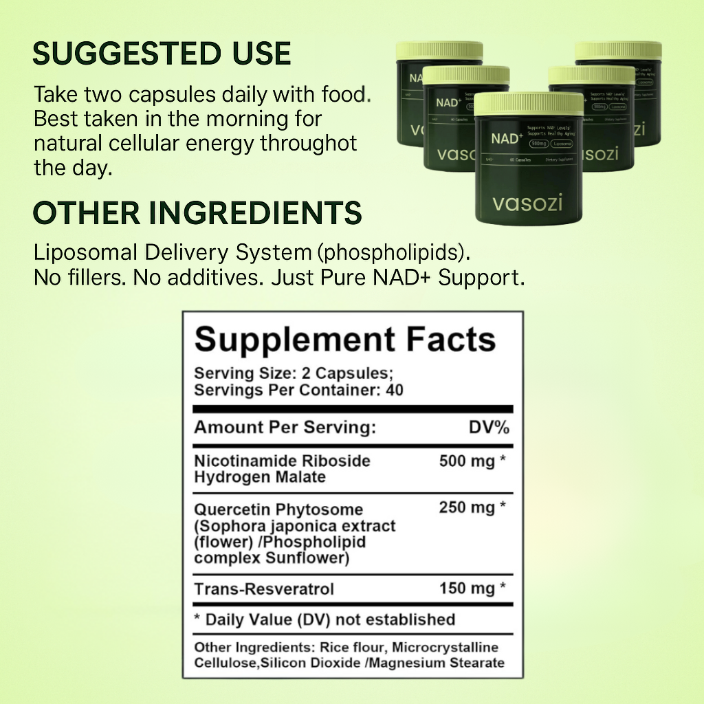Vasozi NAD+